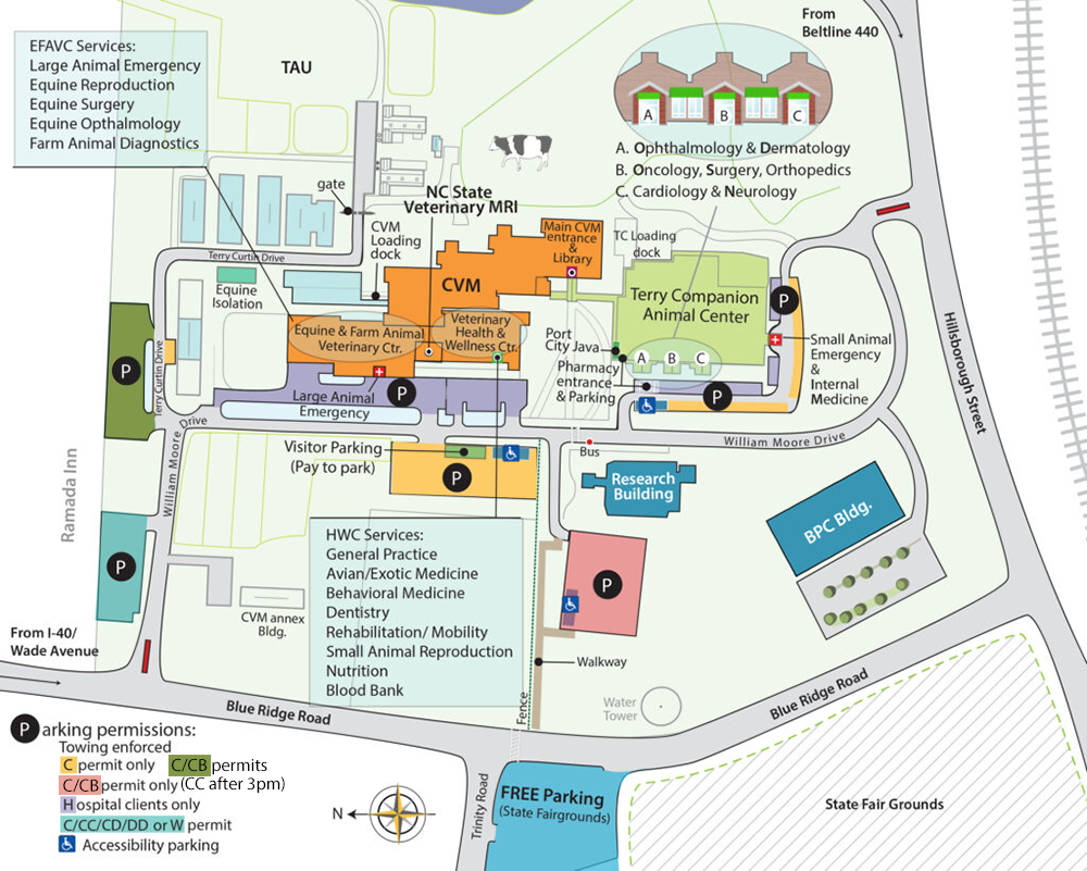 Maps and Directions | College of Veterinary Medicine